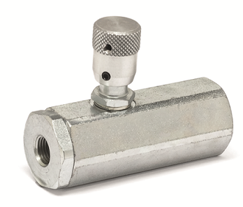 Compensated 90° flow regulator valve 1/2" - Adjustable - Flow Control ...
