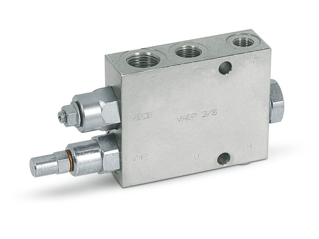 High-low relief valve 3/4" - In-line valves - Taon Hydraulic