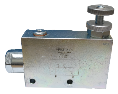 3-port flow control valve - Continuous pressure - 1" - In-line valves ...