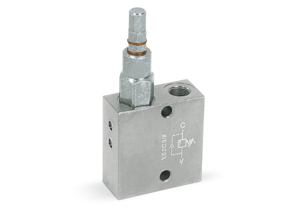 Sequence valve 3/8" - Direct acting - In-line valves - Taon Hydraulic