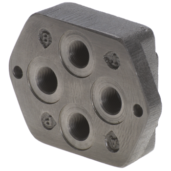 Subplate NG6 - vertical port - without relief valve - NG06 (Cetop3 ...