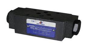 Modulär pilotstyrd backventil - 60 L/min - 315 bar - NG06 (Cetop3 ...