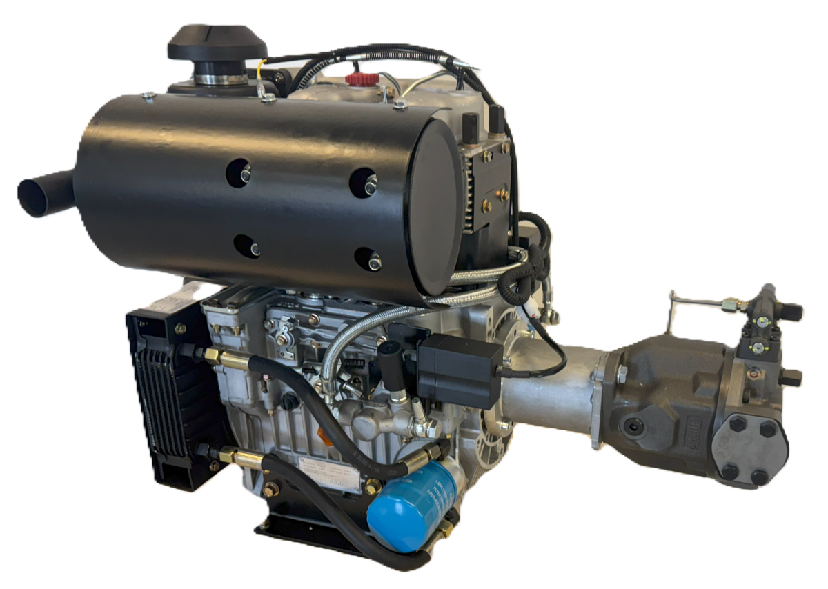 Hydraulic Power pack - Diesel Powered - 14 KW, variable piston pump ...